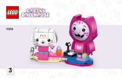 LEGO Gabby's Brick-Built Cat Friends Building Instructions | Step-by ...