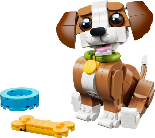 LEGO Cute Animals: Playful Puppy Dog Building Instructions | Step-by ...