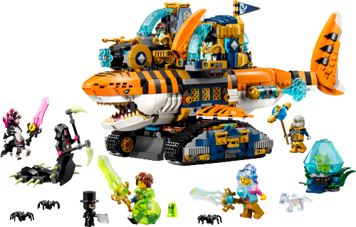 LEGO Tiger Shark Tank Building Instructions | Step-by-Step Guide