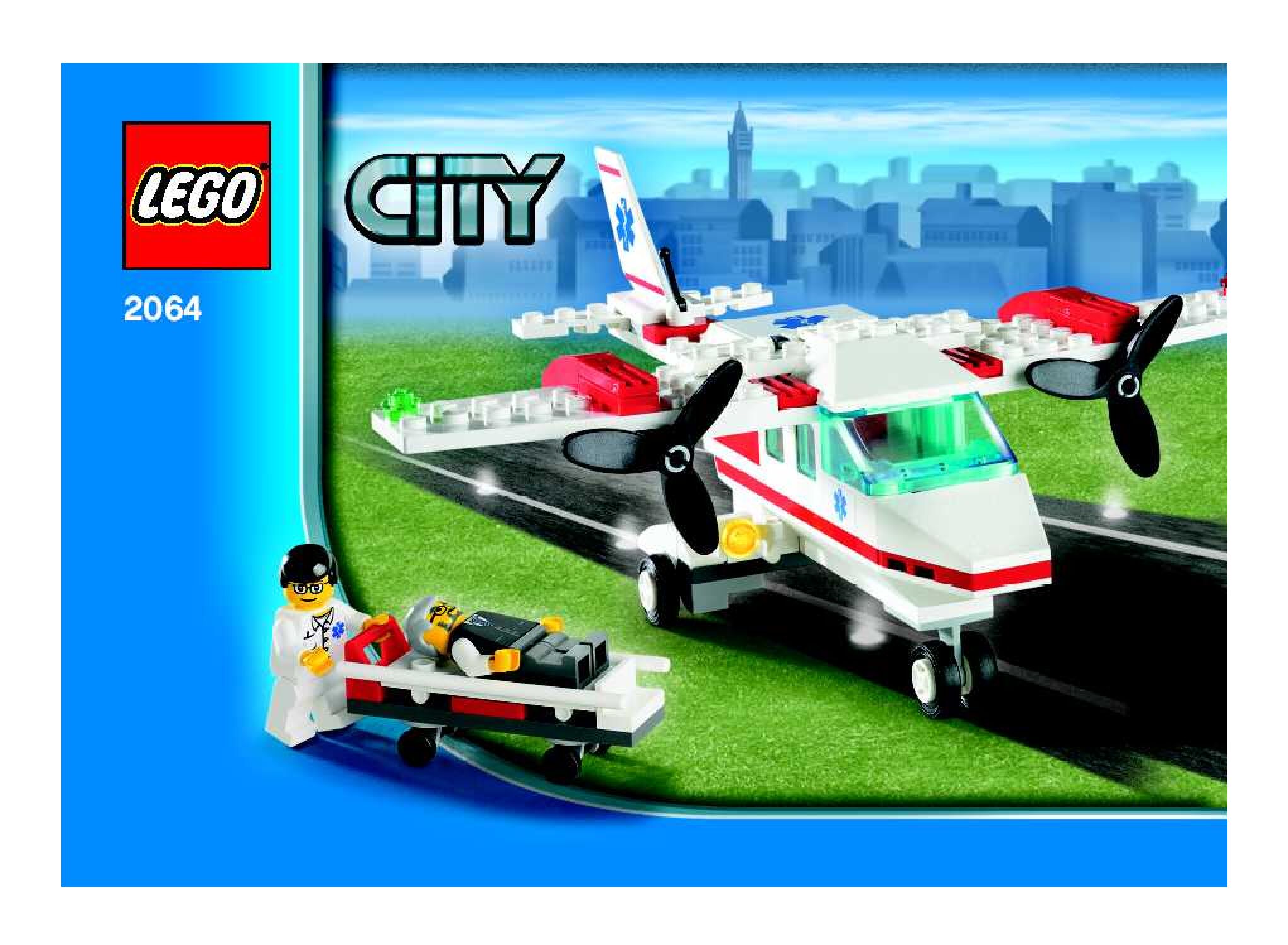 LEGO 2064 LEGO® Rescue Plane Building Instructions | Step-by-Step Guide