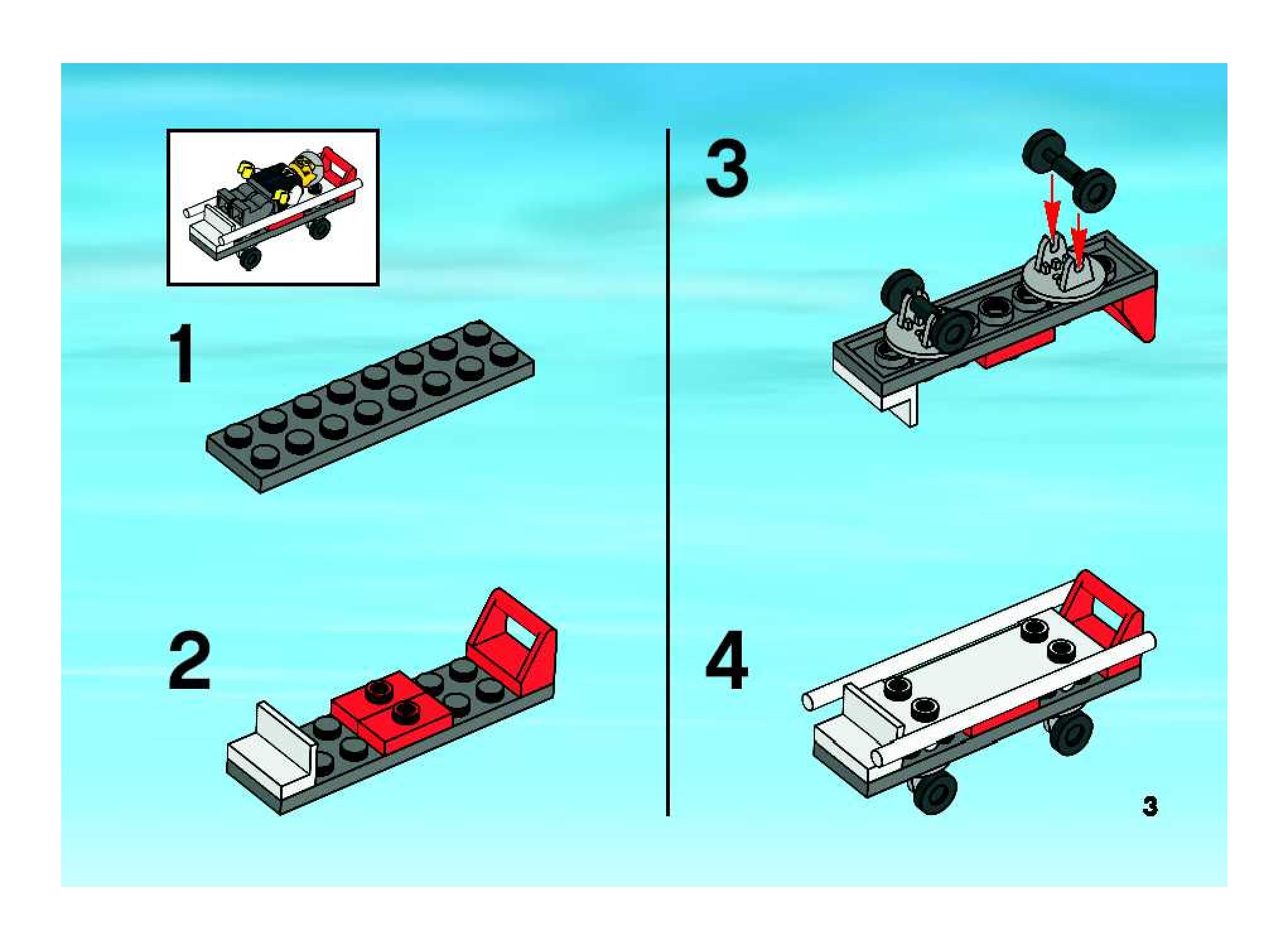 LEGO 2064 LEGO® Rescue Plane Building Instructions | Step-by-Step Guide