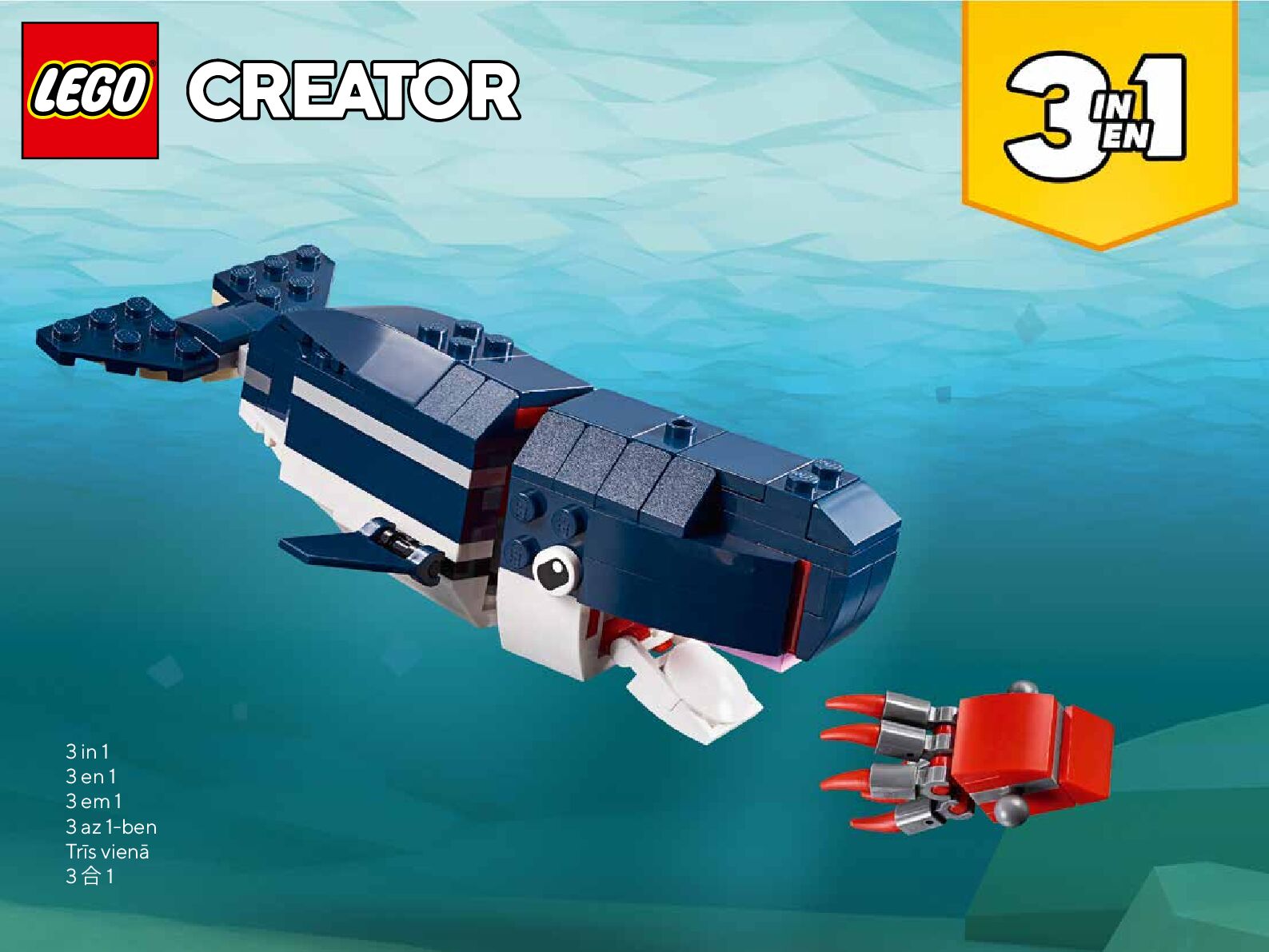 LEGO 31088 Deep Sea Creatures Building Instructions | Step-by-Step Guide