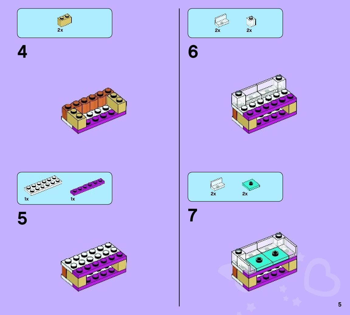 LEGO 41006 Downtown Bakery Building Instructions | Step-by-Step Guide