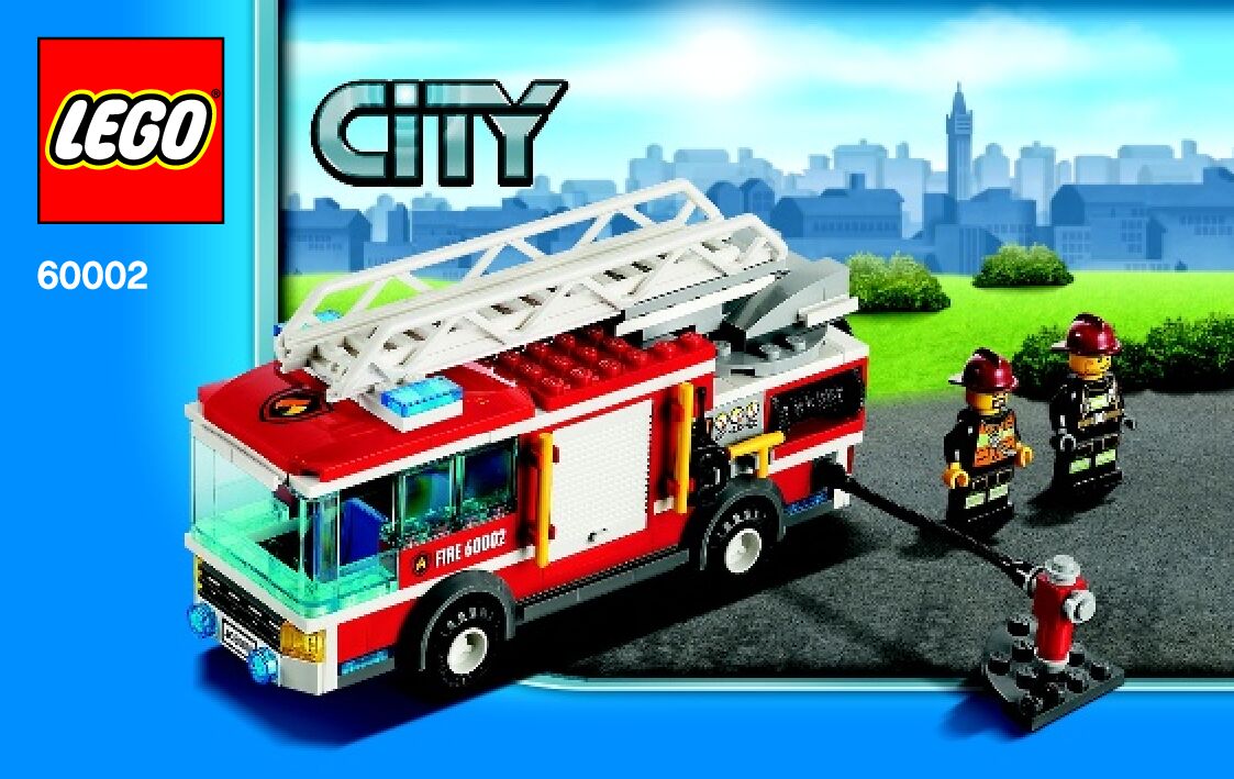 LEGO 60002 Fire Truck Building Instructions | Step-by-Step Guide