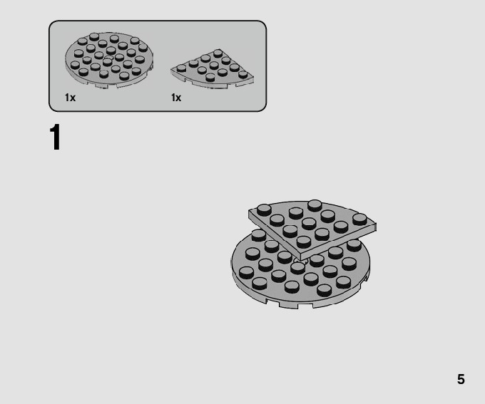 LEGO 75295 Millennium Falcon Microfighter Building Instructions | Step-by-Step Guide