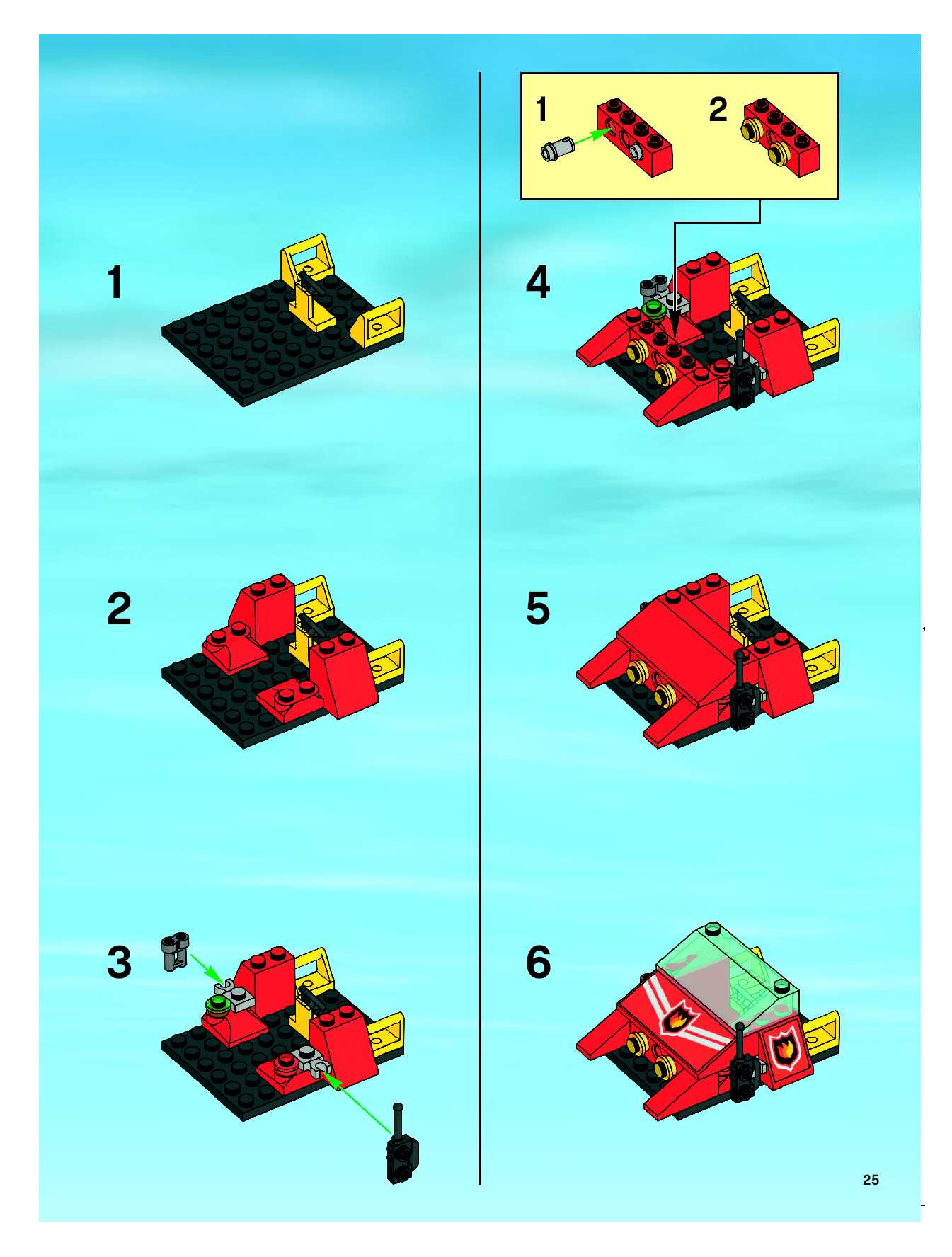 LEGO 7906 Fireboat Building Instructions | Step-by-Step Guide